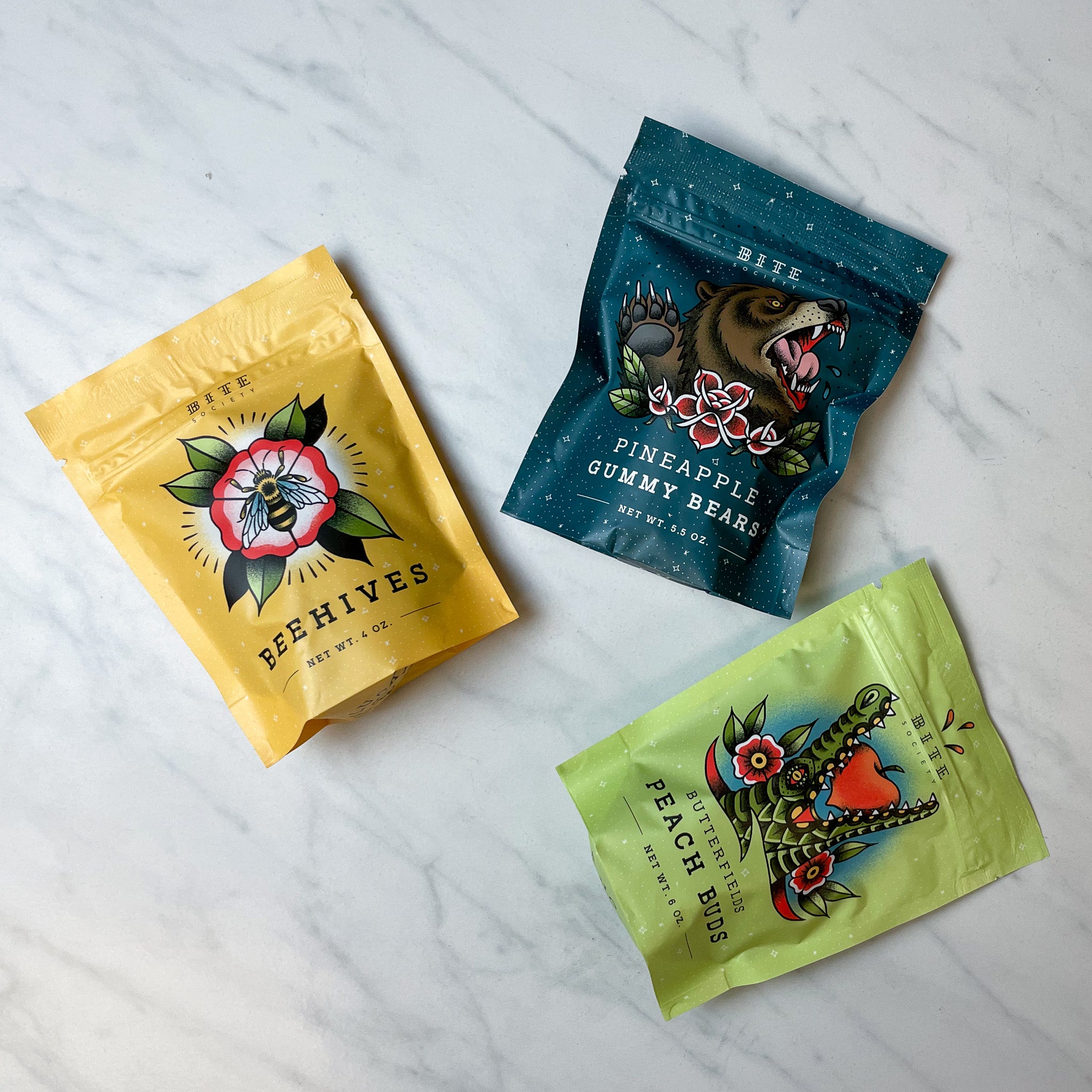 Beehives from Bite Society